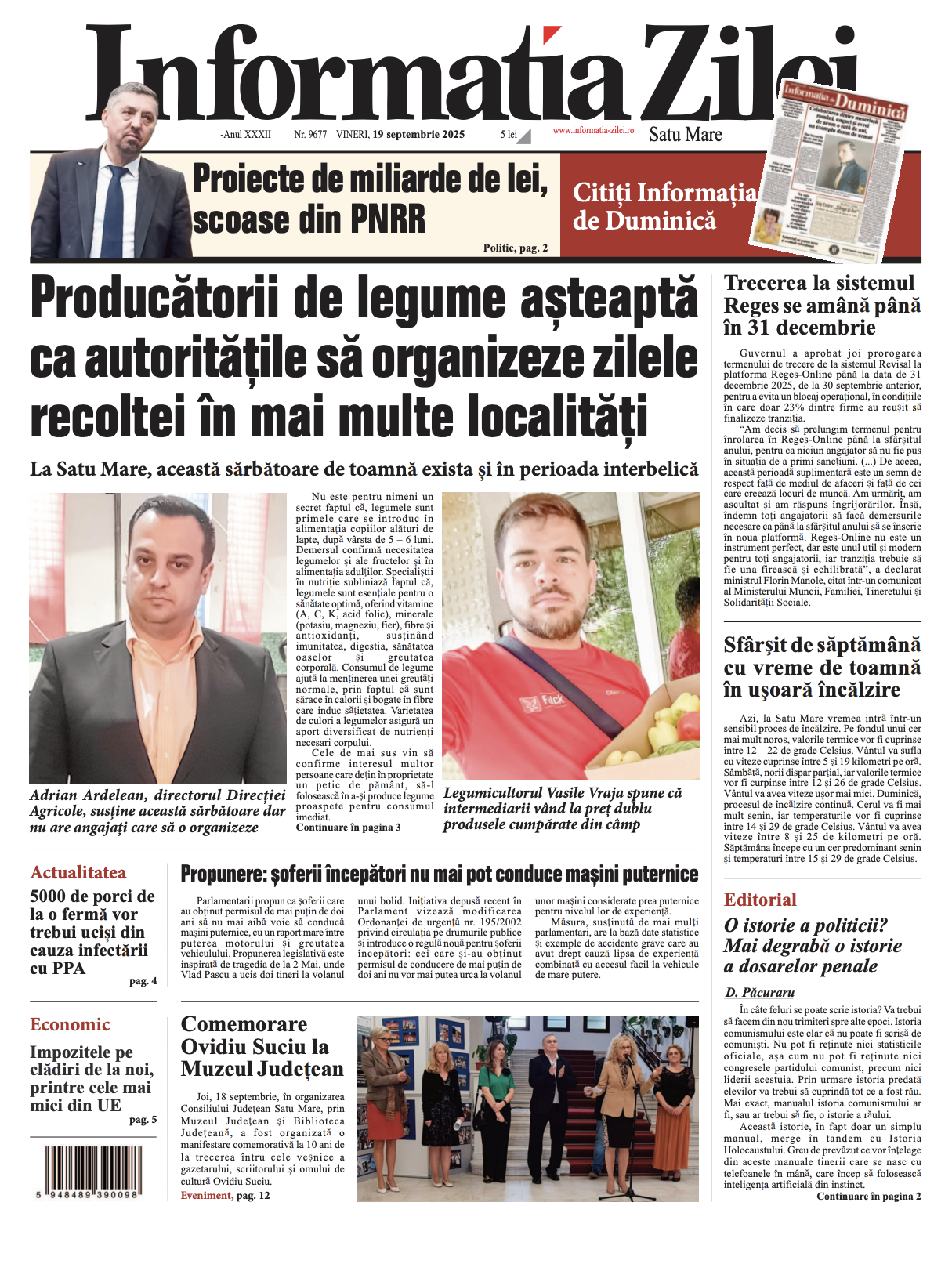 Ziar 19.09.2025